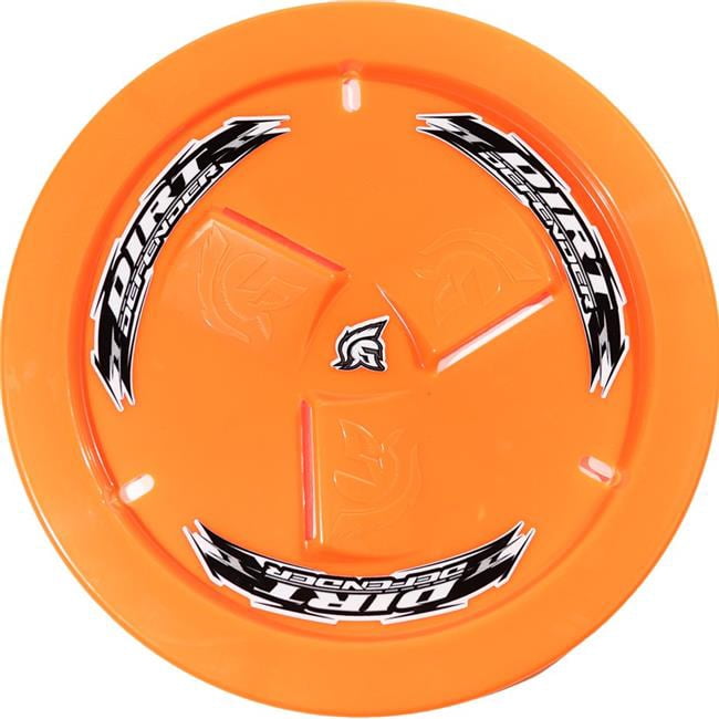 Dirt Defender Racing Products 10280 Wheel Cover Neon Orange Vented ...
