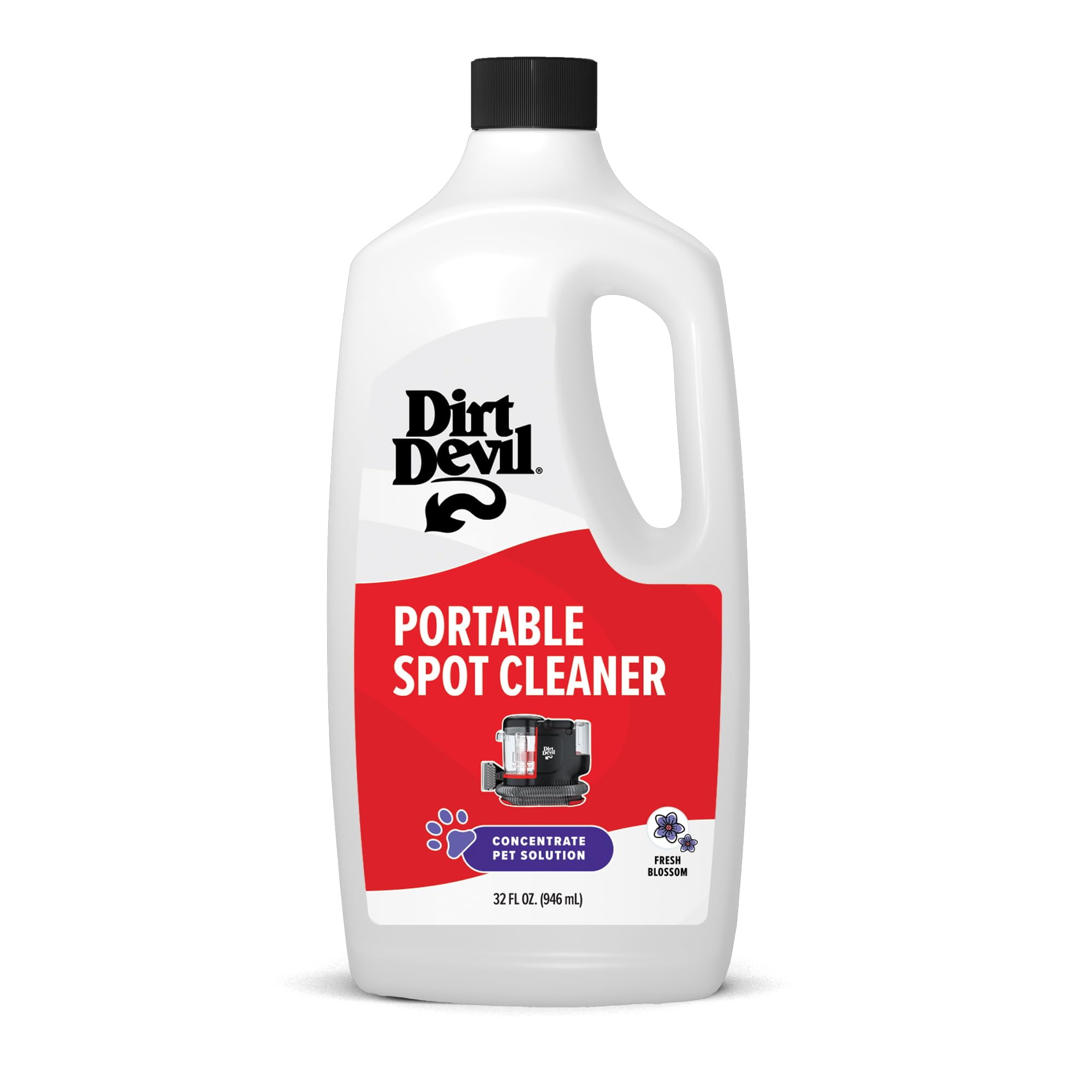 Dirt Devil 32 oz Pet Portable Spot Carpet Cleaner Solution, Pet Stain ...