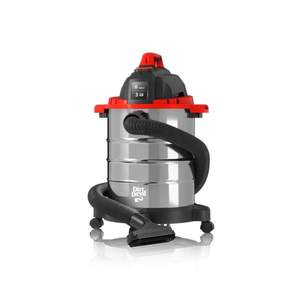 Dirt Devil 6 Gallon Wet/Dry Vacuum - Walmart.com