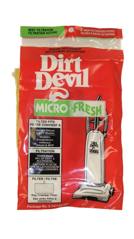 Dirt Devil Micro Fresh For MVP 8200, 7200 Motor Filter 2 in Pack ...
