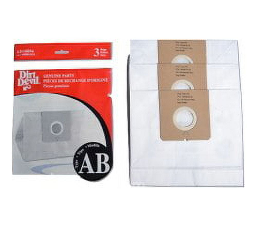 Dirt Devil Type AB Bags 3 Pk - AD10096 - Walmart.com