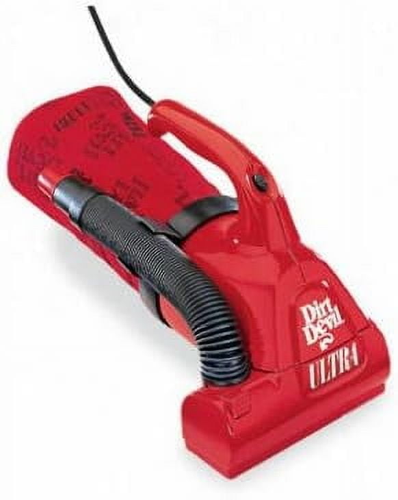Dirt Devil Ultra Bagged Corded Pet Vacuum 4 amps Red Standard - Walmart.com