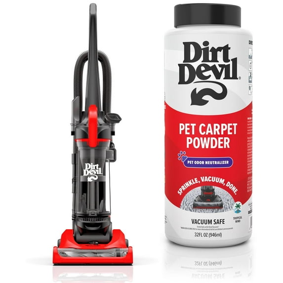 Dirt Devil Upright Vacuum, Multi-Surface Bagless, Lightweight Design ...