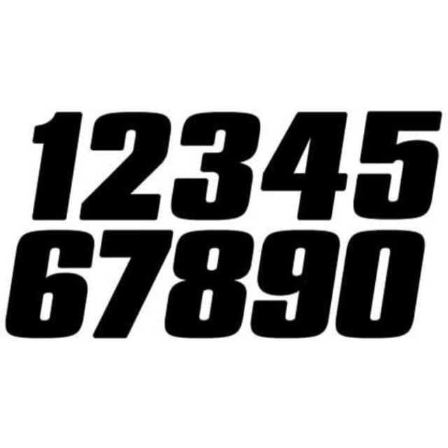 Dirt Digits DD53B-6 Black 5.5" High-Gloss Precision Die Cut Vinyl ...