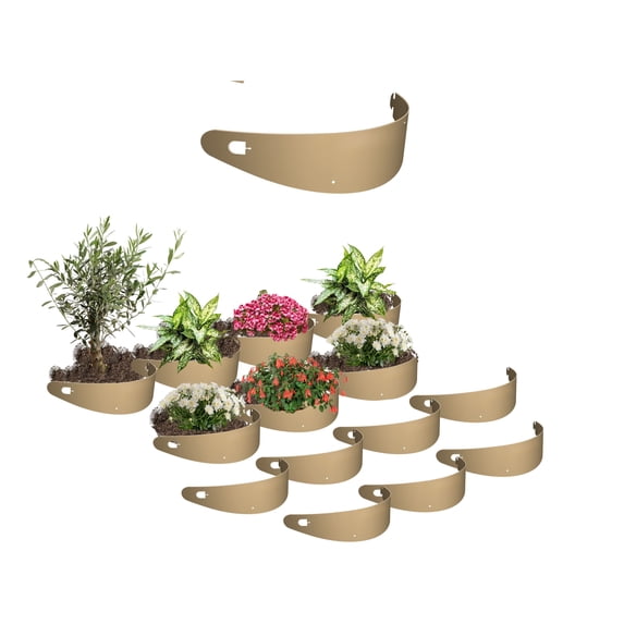 Dirt Locker Planter Kit—Raised Bed Terracing System for Curved Slopes ...