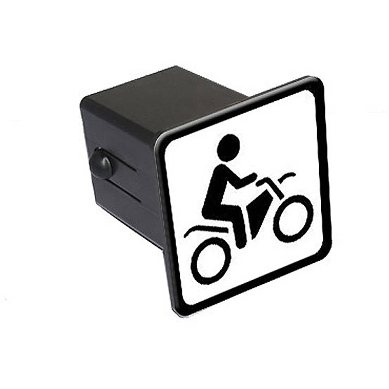 Dirt Pit Bike Off Road Sign Symbol 2" Tow Trailer Hitch Cover Plug ...