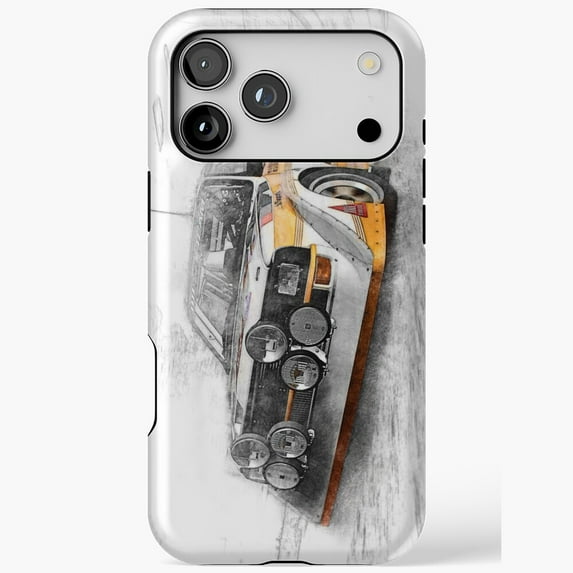 Dirt Rally Racing Car Drawing iPhone Case 17 through 11 Pro Max ...