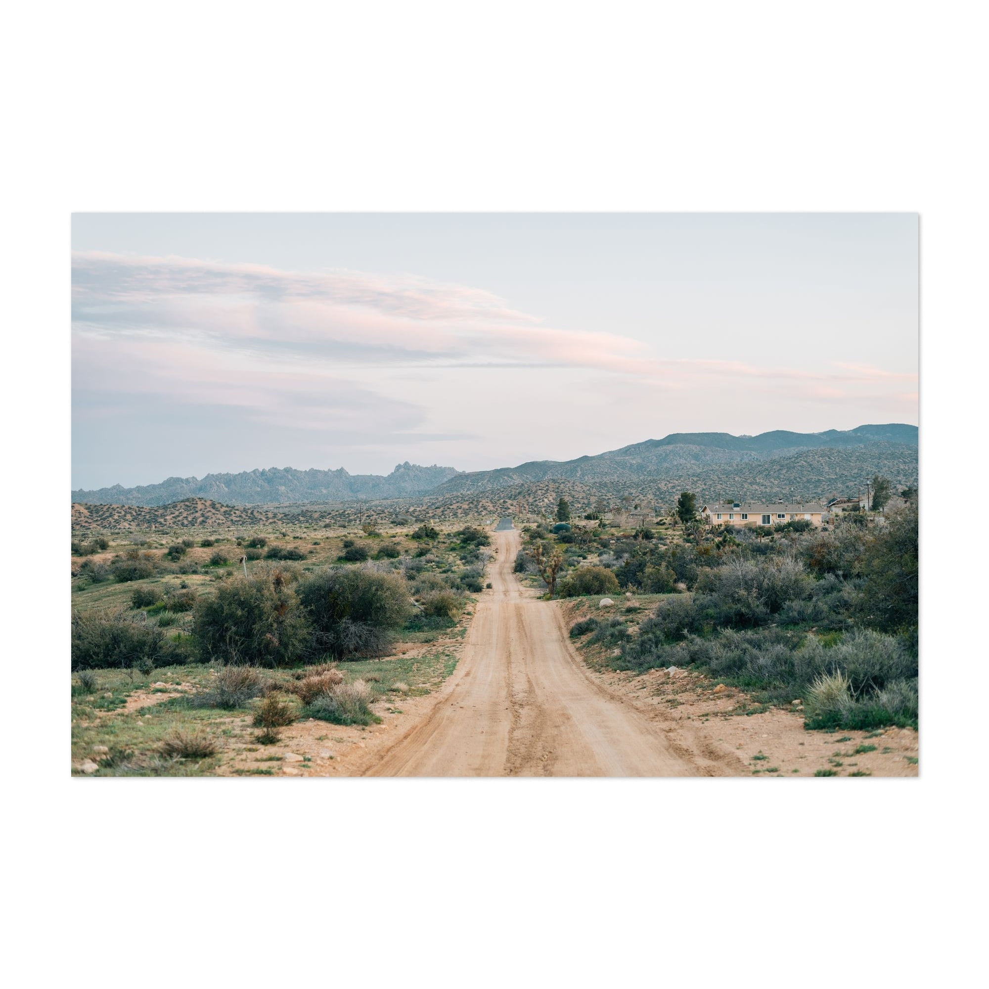 Dirt Road, Rimrock 02 - California Photography Desert Landscape Rural ...