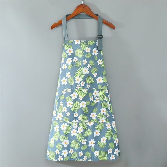 Dirt Towel Apron with Pockets, Adjustable Hanging Neck Kitchen Apron ...