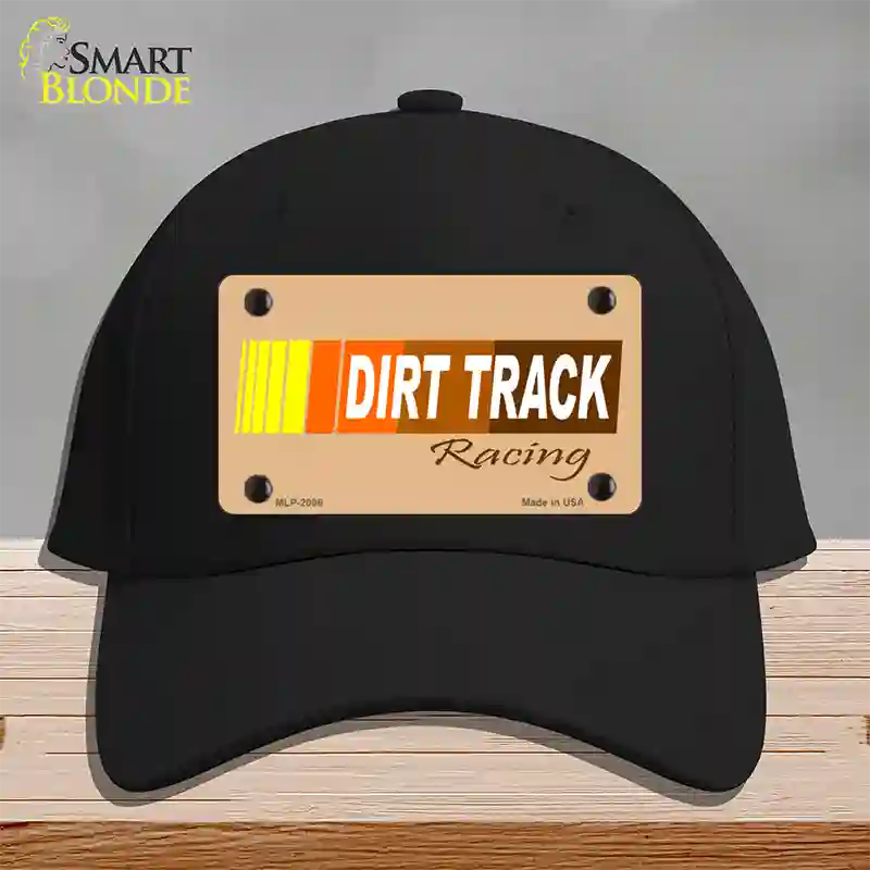 Dirt Track Racing Novelty License Plate Hat Cotton Black - Walmart.com