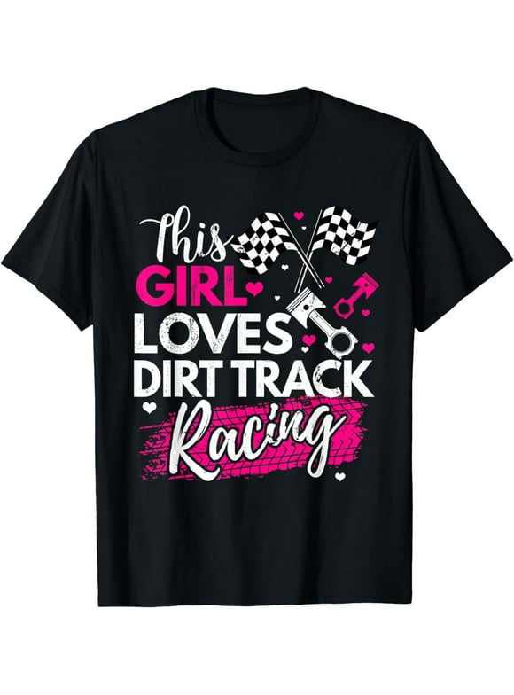 Dirt Track Racing T Shirts Women