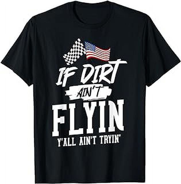 Dirt Track Racing Sprint Car Racing T-Shirt - Walmart.com