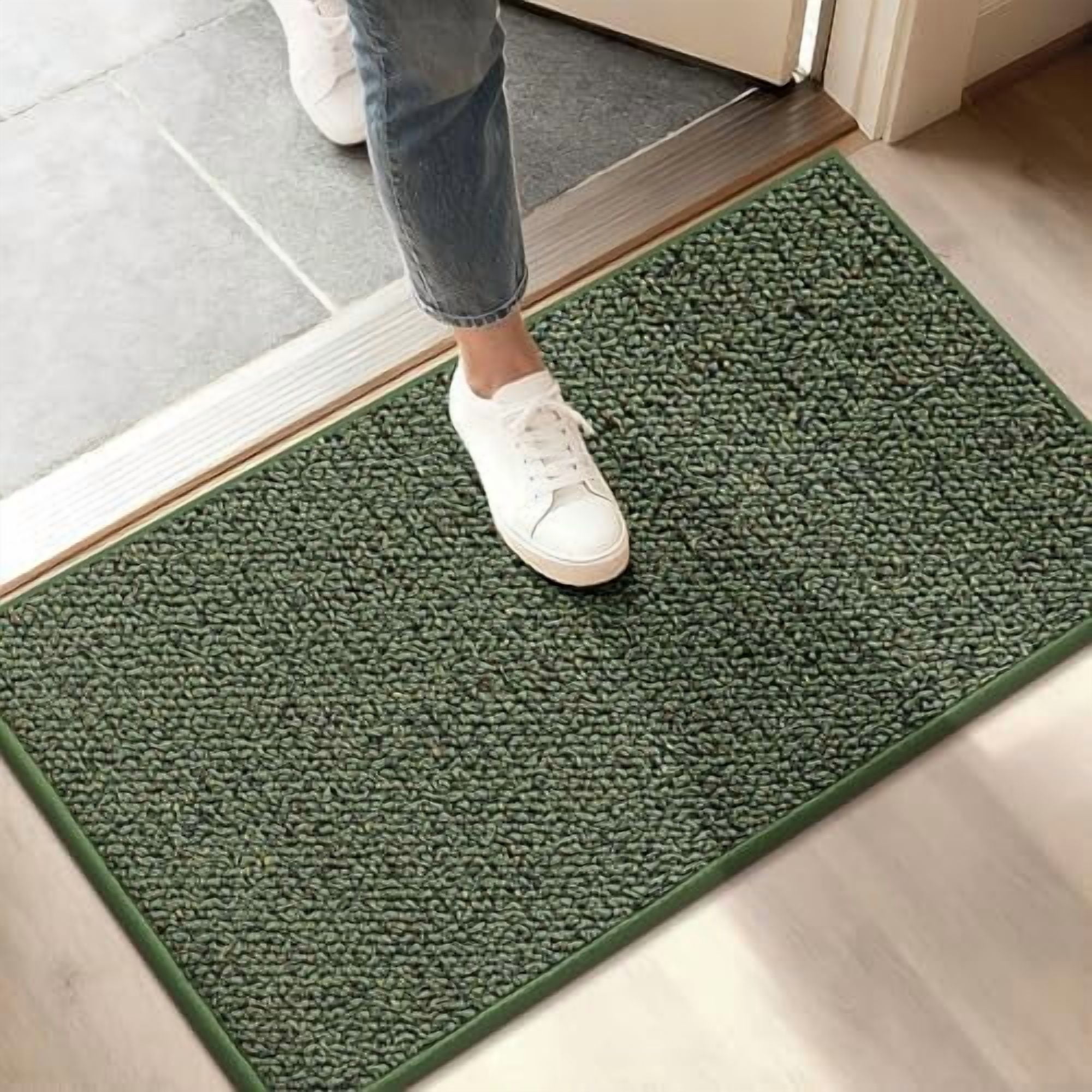 Dirt Trapper Door Mat 17" x 30", Non-Slip Doormats (Rolled-Up NO ...