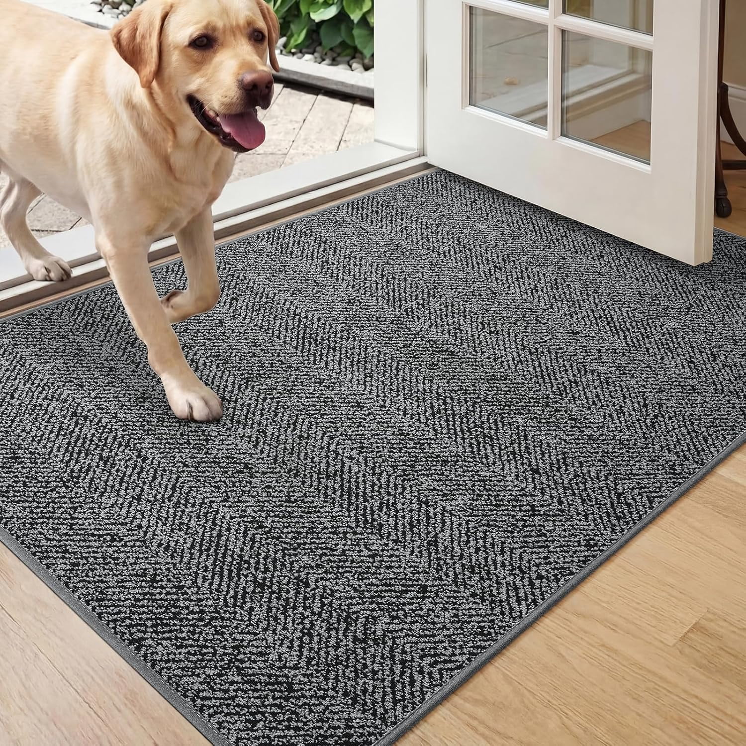 Dirt Trapper Door Mat, Indoor Entrance Entryway Doormat Non Slip ...