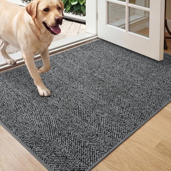 Dirt Trapper Door Mat, Indoor Entrance Entryway Doormat Non Slip ...
