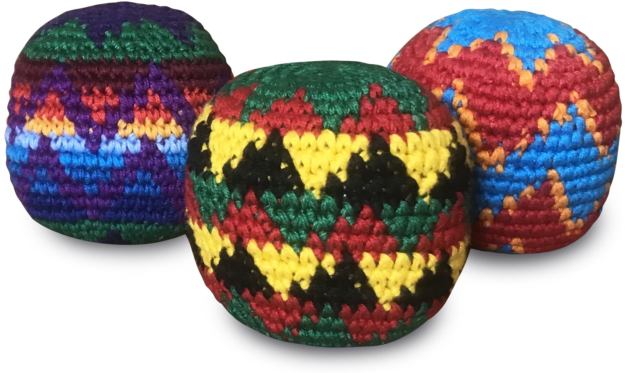 Dirtbag Footbag Crochet 3-Pack - Assorted Colors - Walmart.com