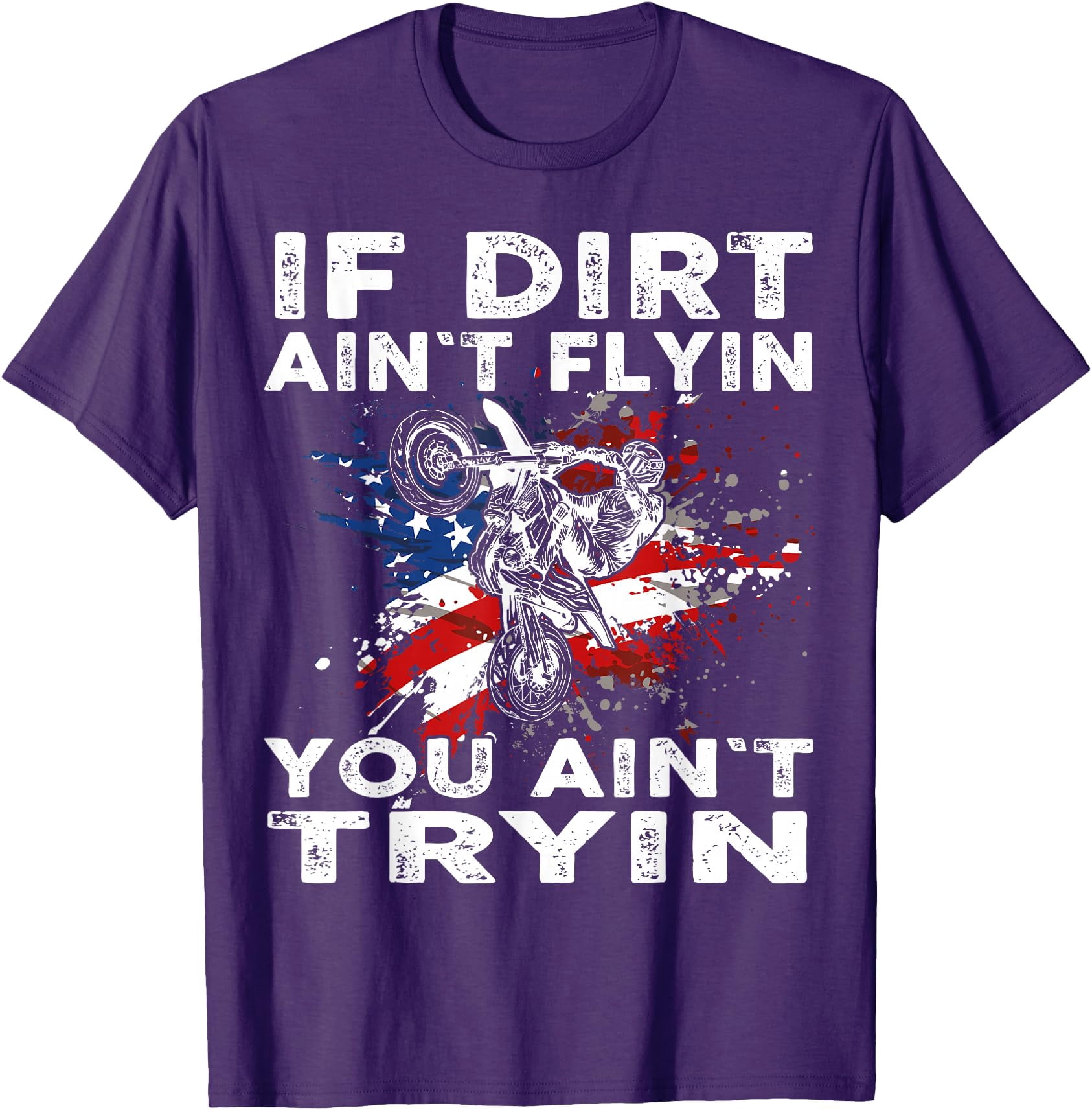 Dirtbike Motocross MX If Dirt Aint Flyin US Softstyle Unisex T-Shirt ...