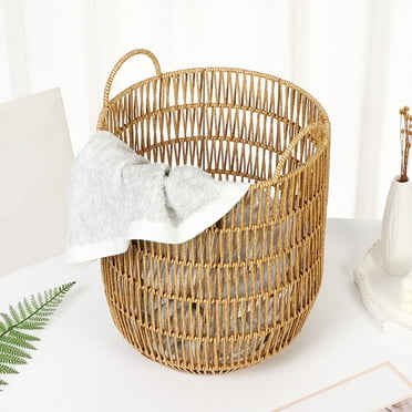 Gmogad Portable Dirty Clothes Basket Dirty Clothes Storage Basket Large ...