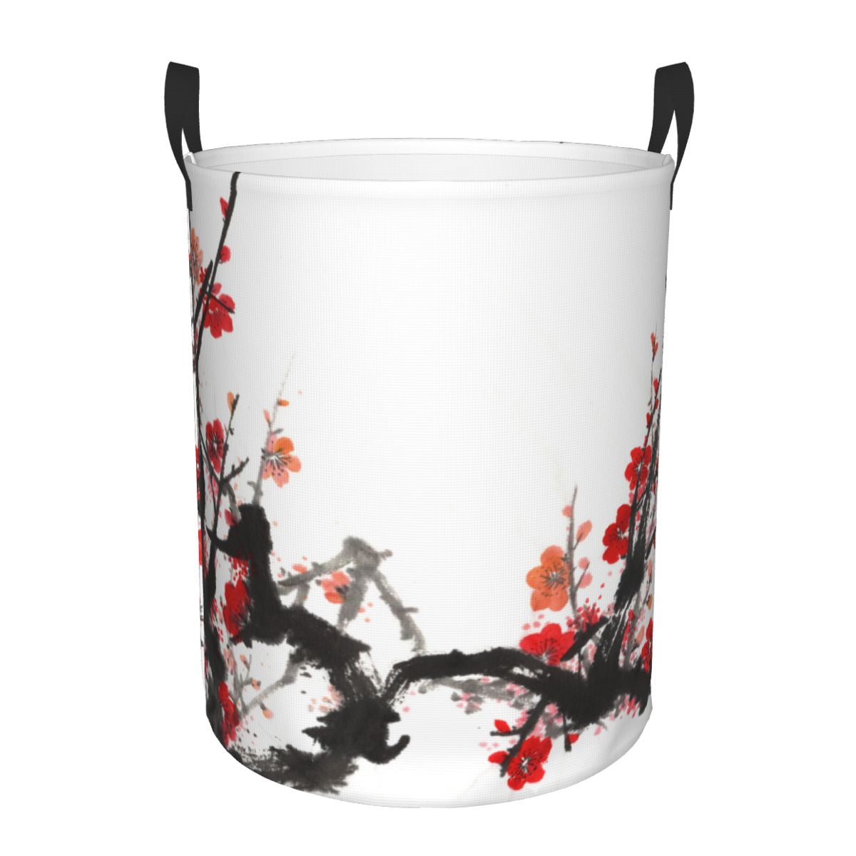 Dirty Laundry Basket Japan Traditional Japanese Sakura Folding Clothing ...
