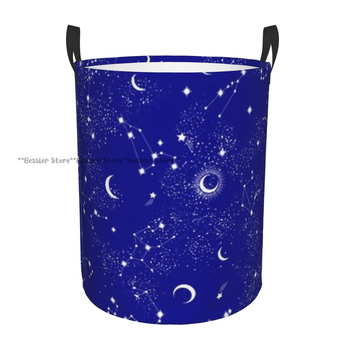Dirty Laundry Basket Space Star Planet Galaxy Kids Pattern Folding ...