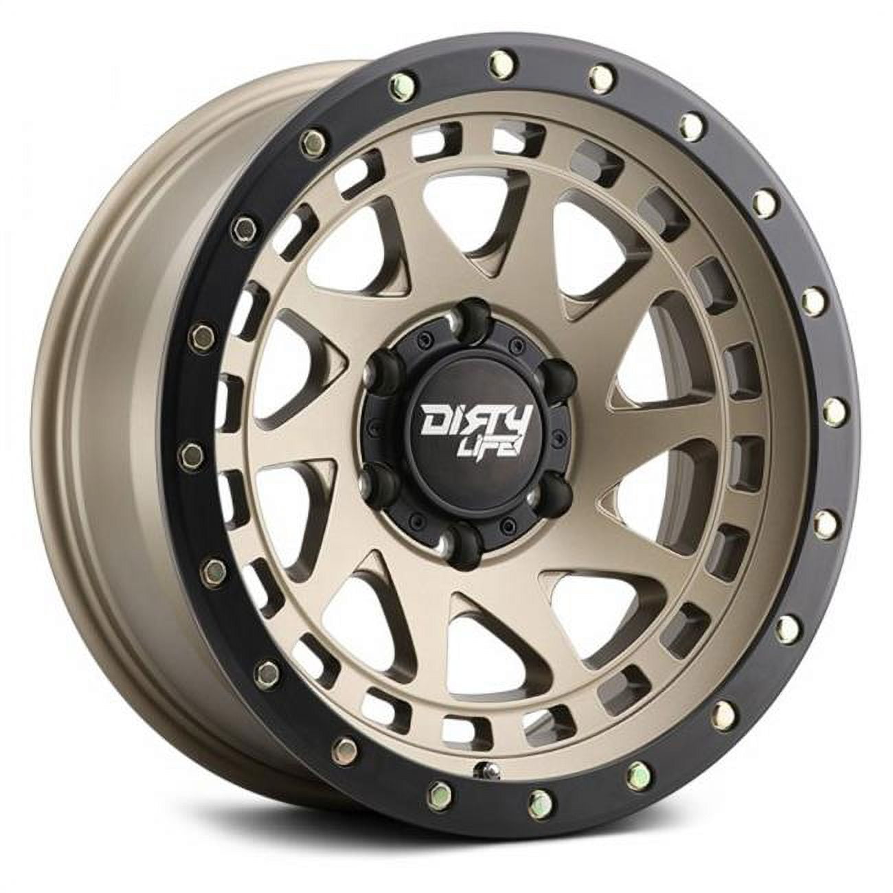 Dirty Life Wheels 17 x 9 in., -12 mm Offset - 6x139.7 Bolt Pattern ...