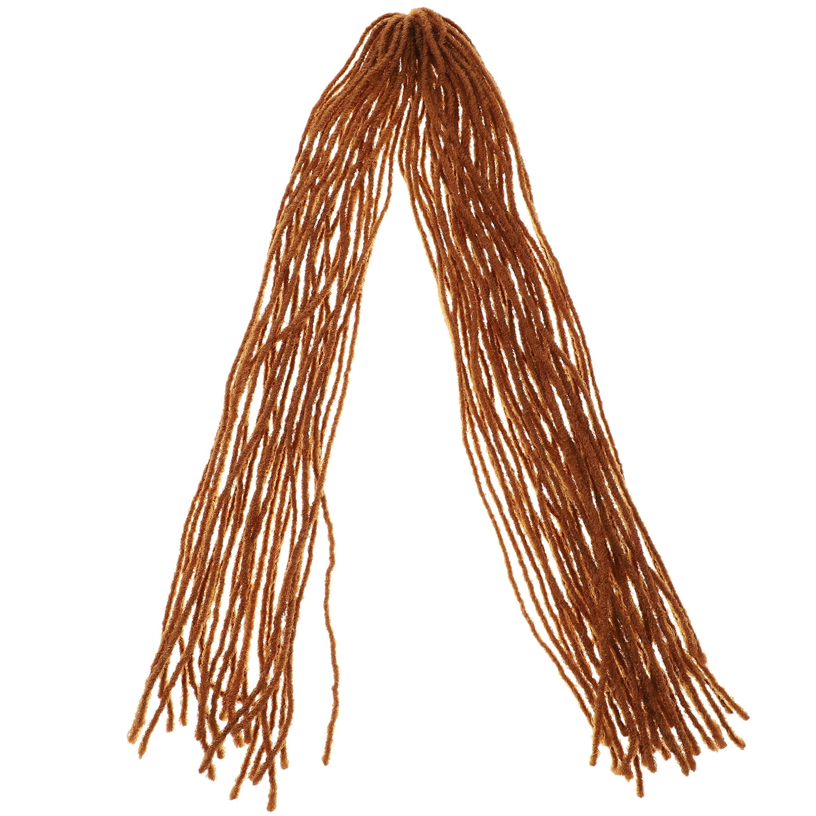 ifundom Men S Dreadlocks Extension Crochet Hair Brown High Temperature ...