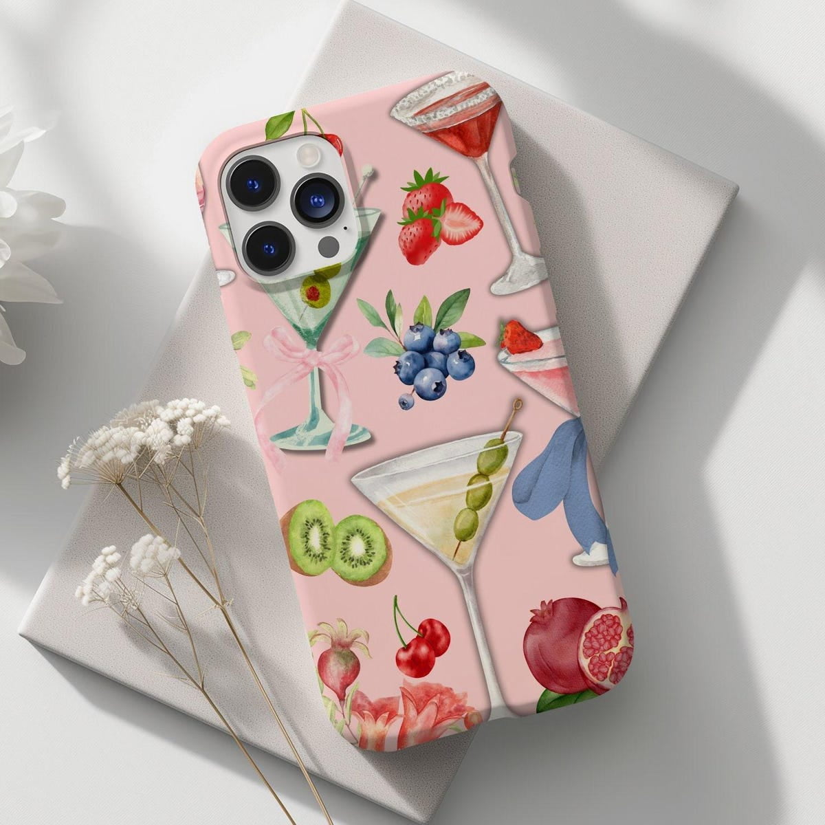 Dirty Martini Summer Collage Phone Case for 17 16 15 14 13 12 11 Pro ...