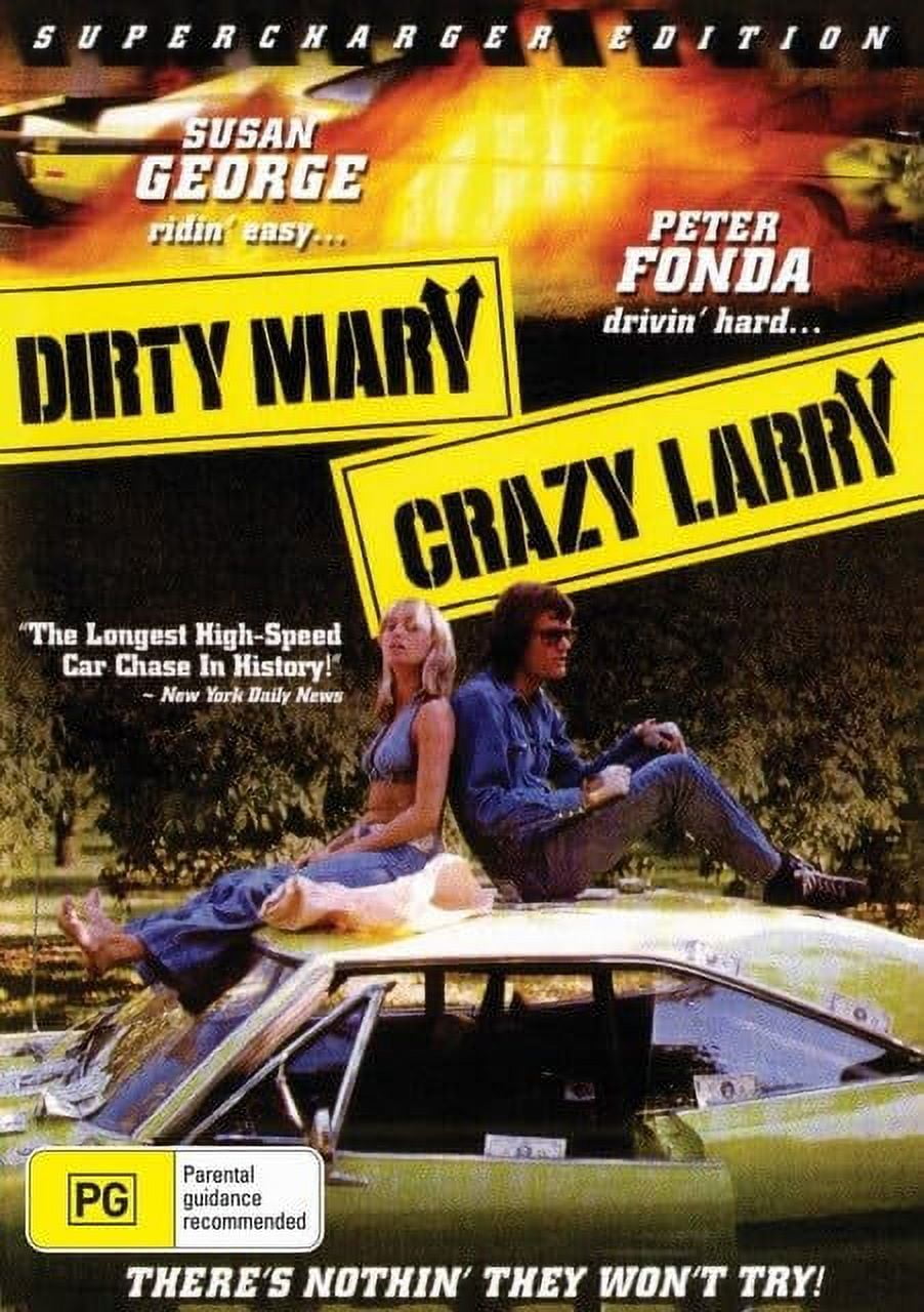 Dirty Mary Crazy Larry (DVD) Peter Fonda Susan George Adam Roarke Vic ...