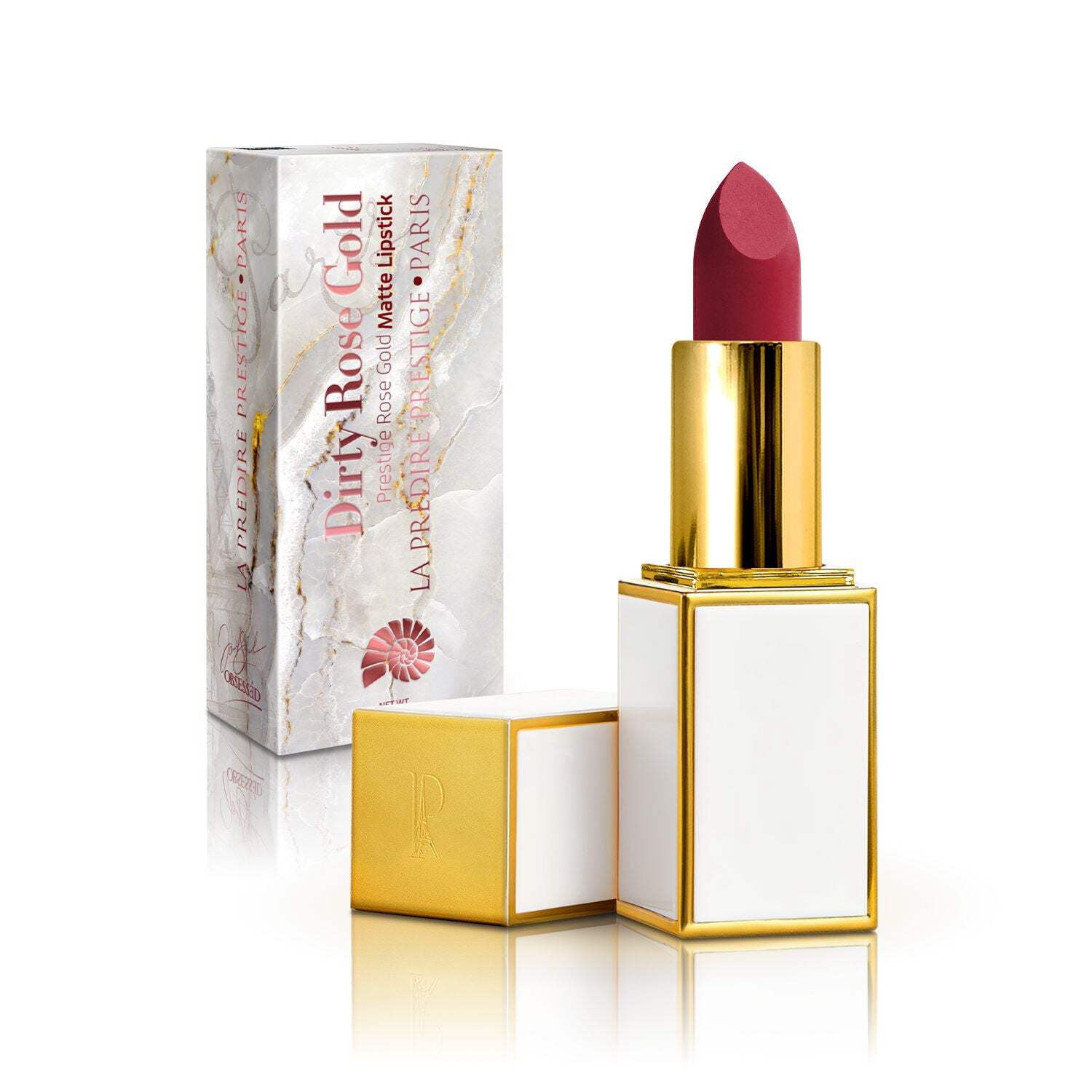 Dirty Rose Gold Prestige Rose Gold Matte Lipstick - Walmart.com