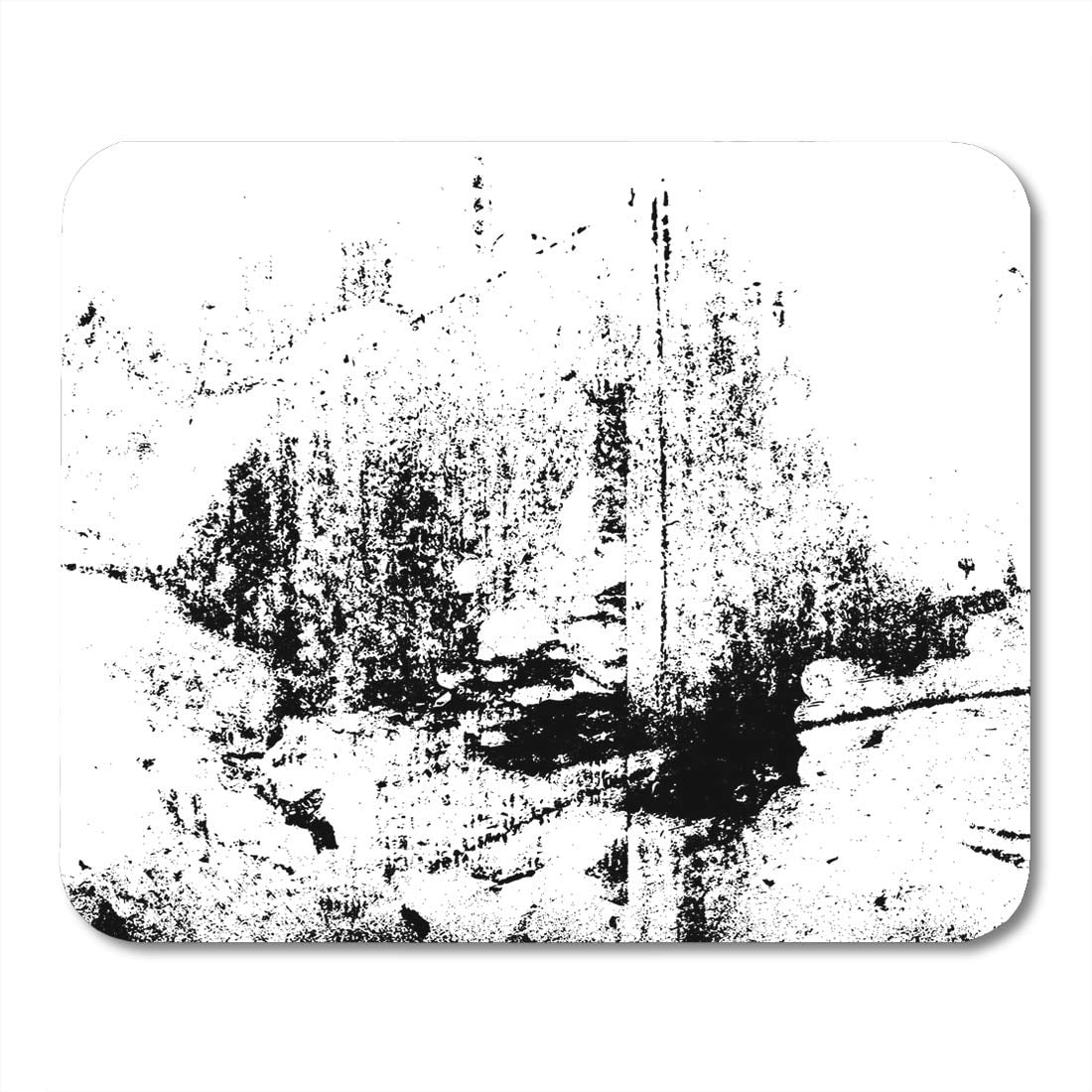 Dirty Rough Grunge Black and White Abstract with Cracks and Chips ...