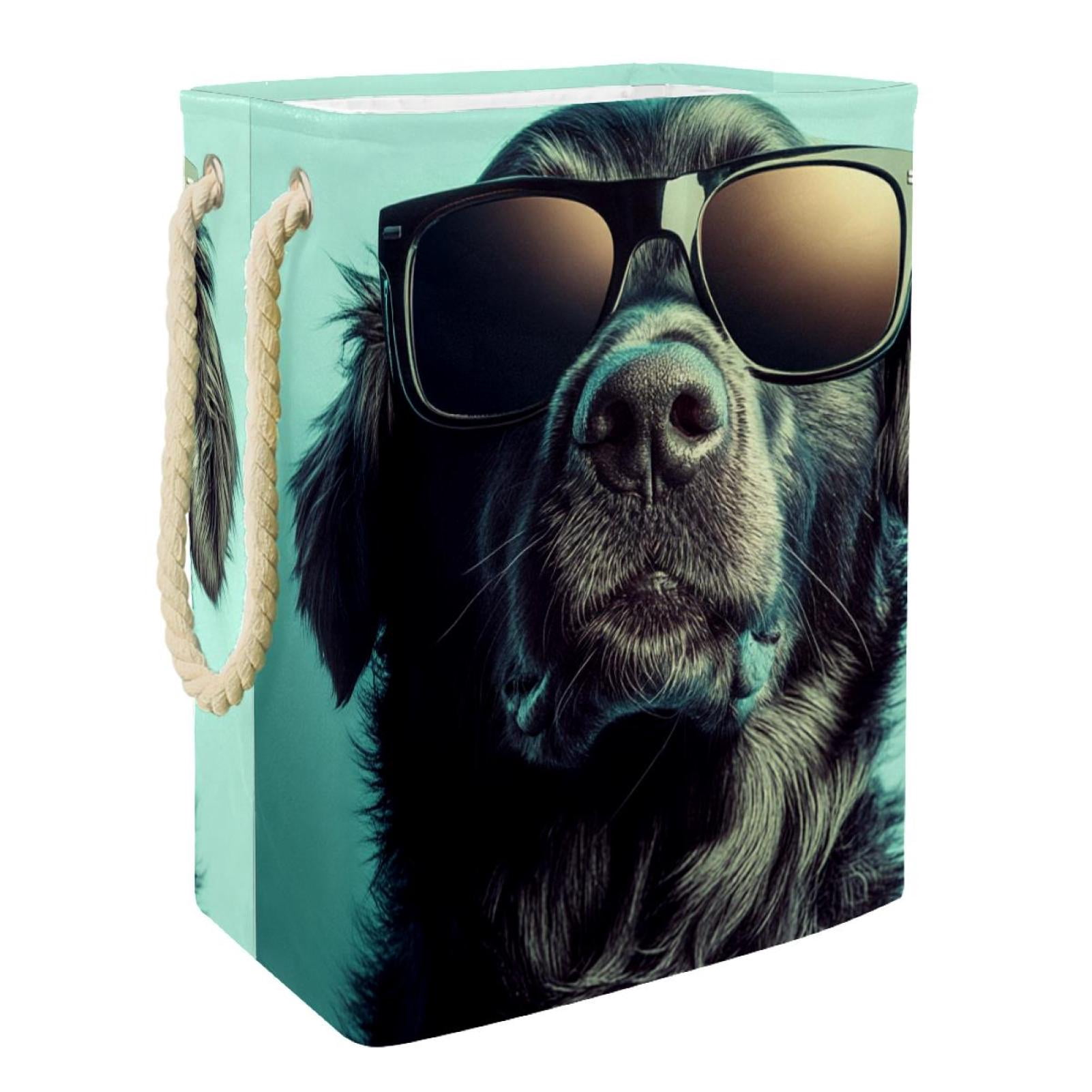 Dirty clothes basket for household use, foldable cartoon pet, bathroom ...