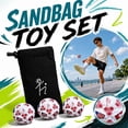 Dirtybag All Star 3 Pack Footbag with Carry Pouch，8-Panel Sand Filled ...