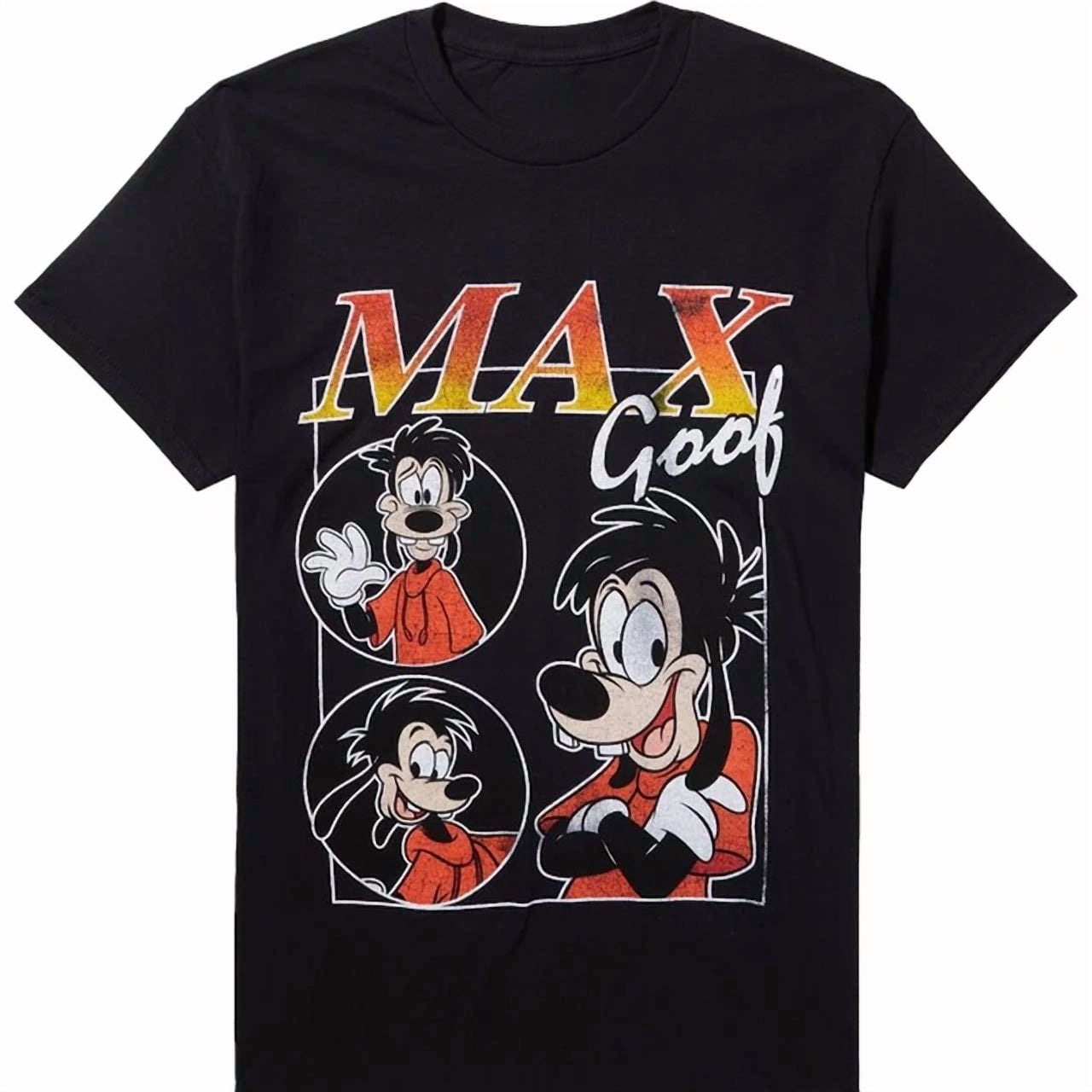 Dis ney A Goofy Movie Max Collage T-Shirt Reprint S-5XL ,Black Color ...