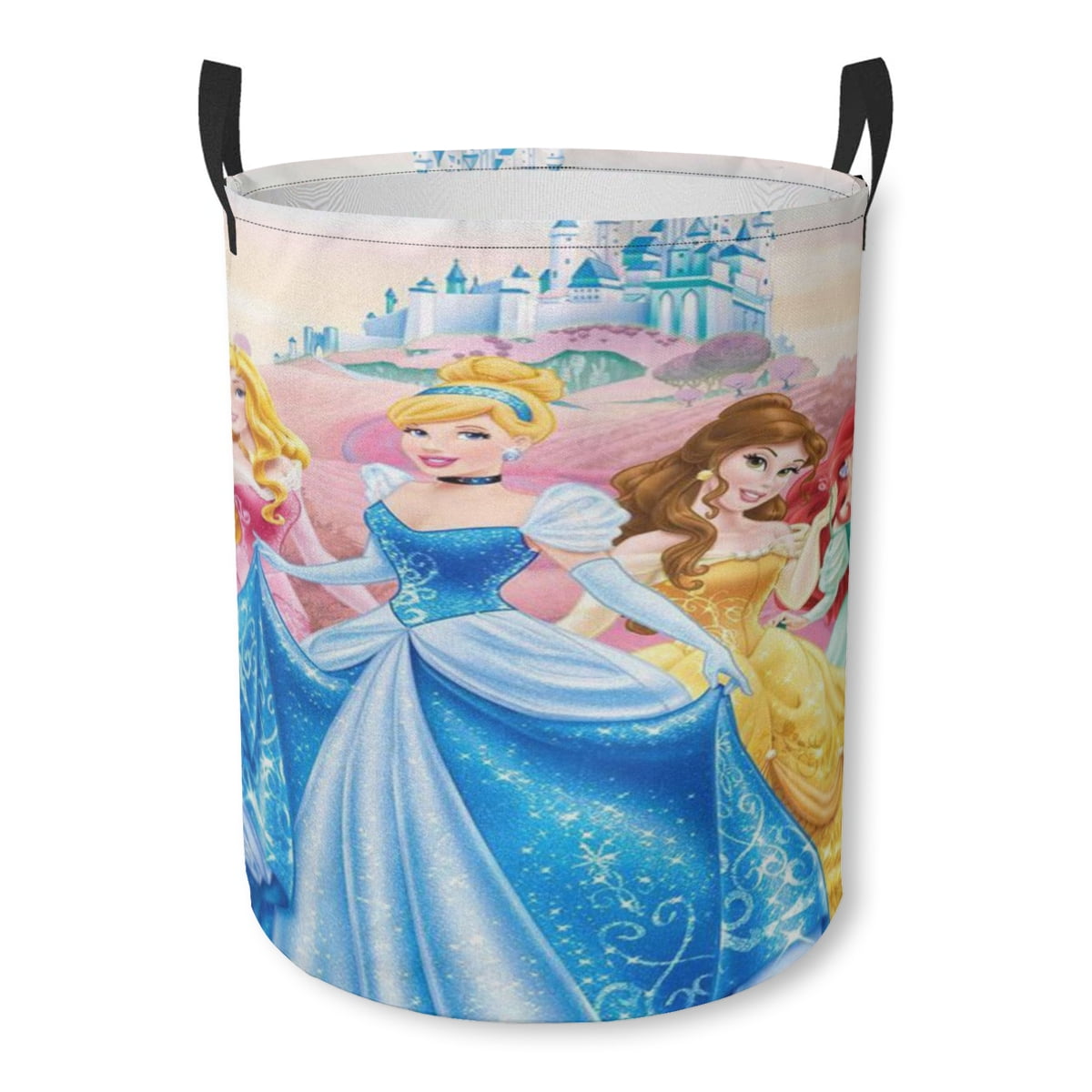 Dis-ney Princess Laundry Basket with Handle Cartoon Animal Laundry ...
