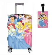 Bioworld 18 inch Disney Princess Soft Sided Softside Kids Rolling Pilot ...