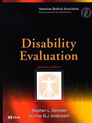 Pre-Owned Disability Evaluation (Hardcover) 032300959X 9780323009591 ...