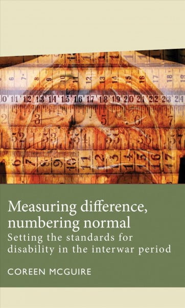 Pre-Owned Disability History Measuring Difference, Numbering Normal ...