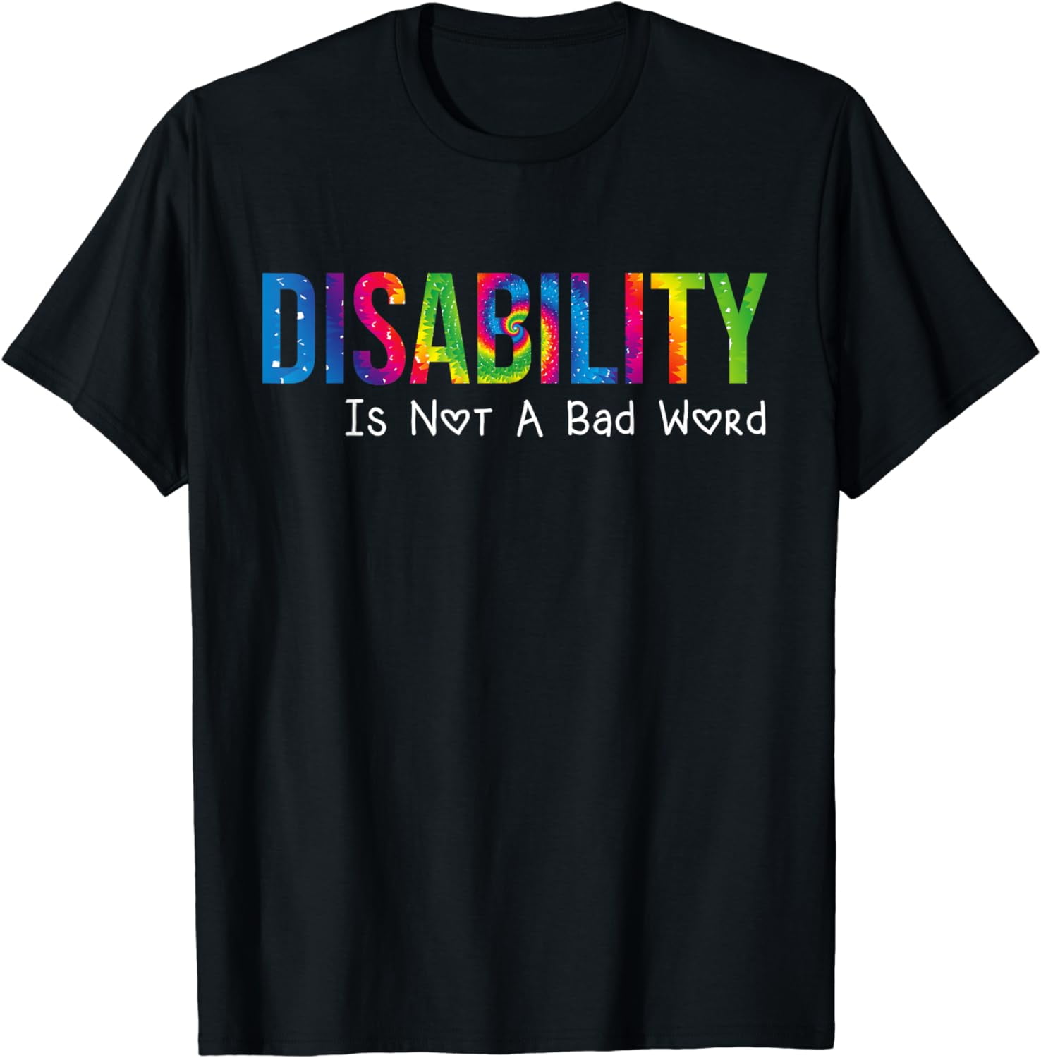 Disability Pride Month Tie Dye T-Shirt - Walmart.com