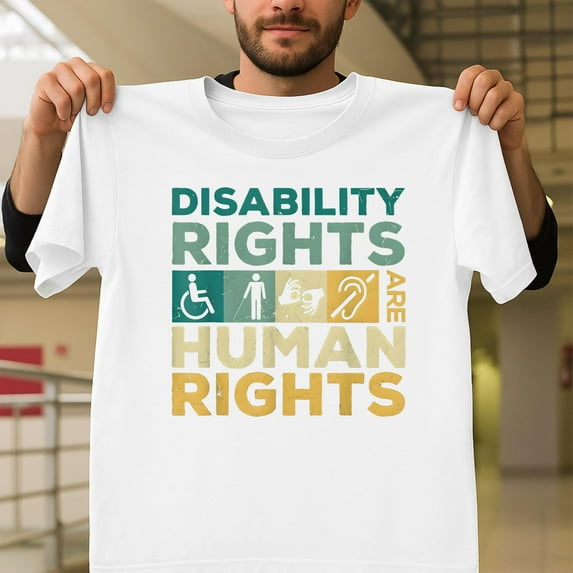 Disability Rights Are Human Rights Advocacy Support, Awareness V61635 ...