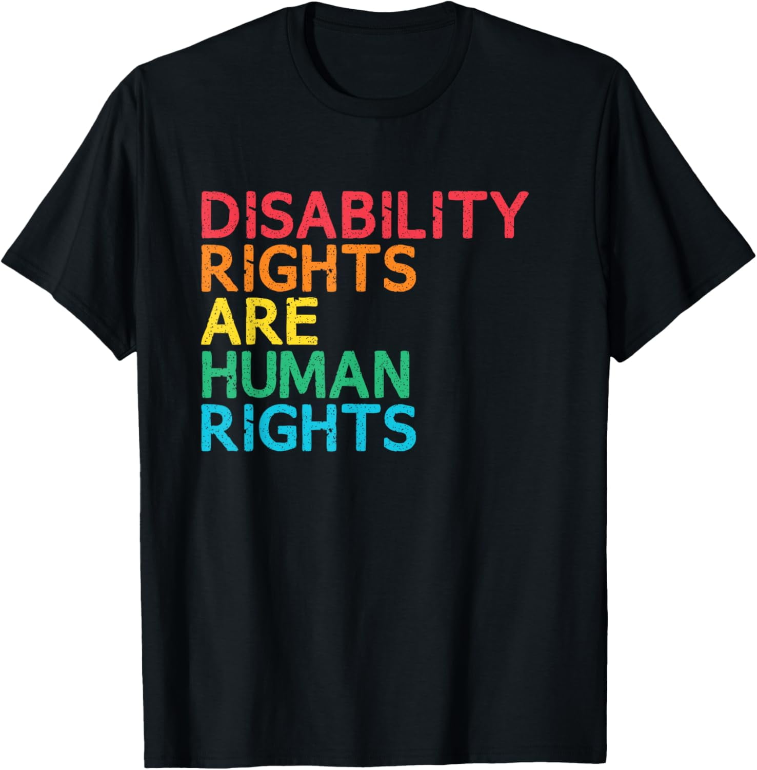 Disability Rights Human Rights Disabled Freedom Handicap T-Shirt ...