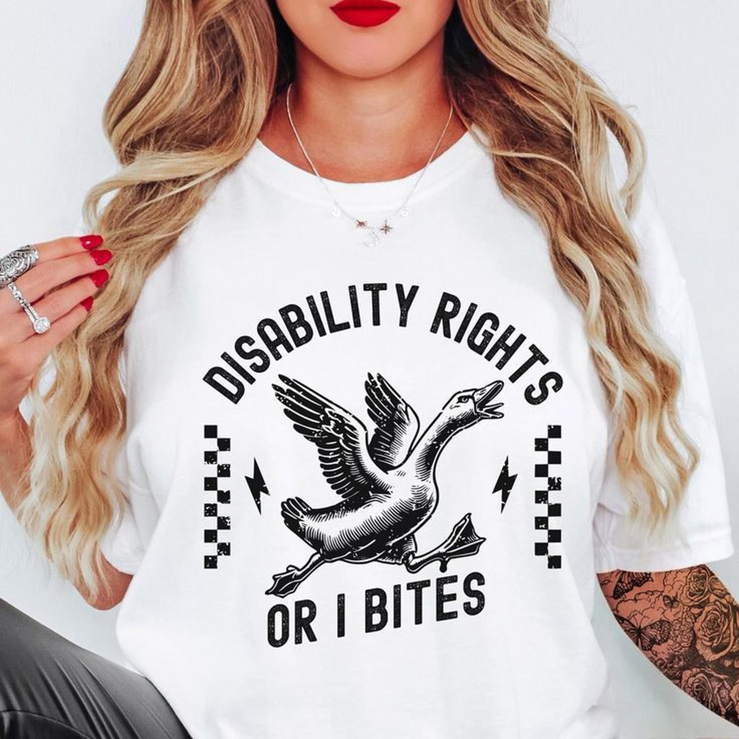 Disability Rights Or I Bites Shirt Hidden Disability Justice Funny ...