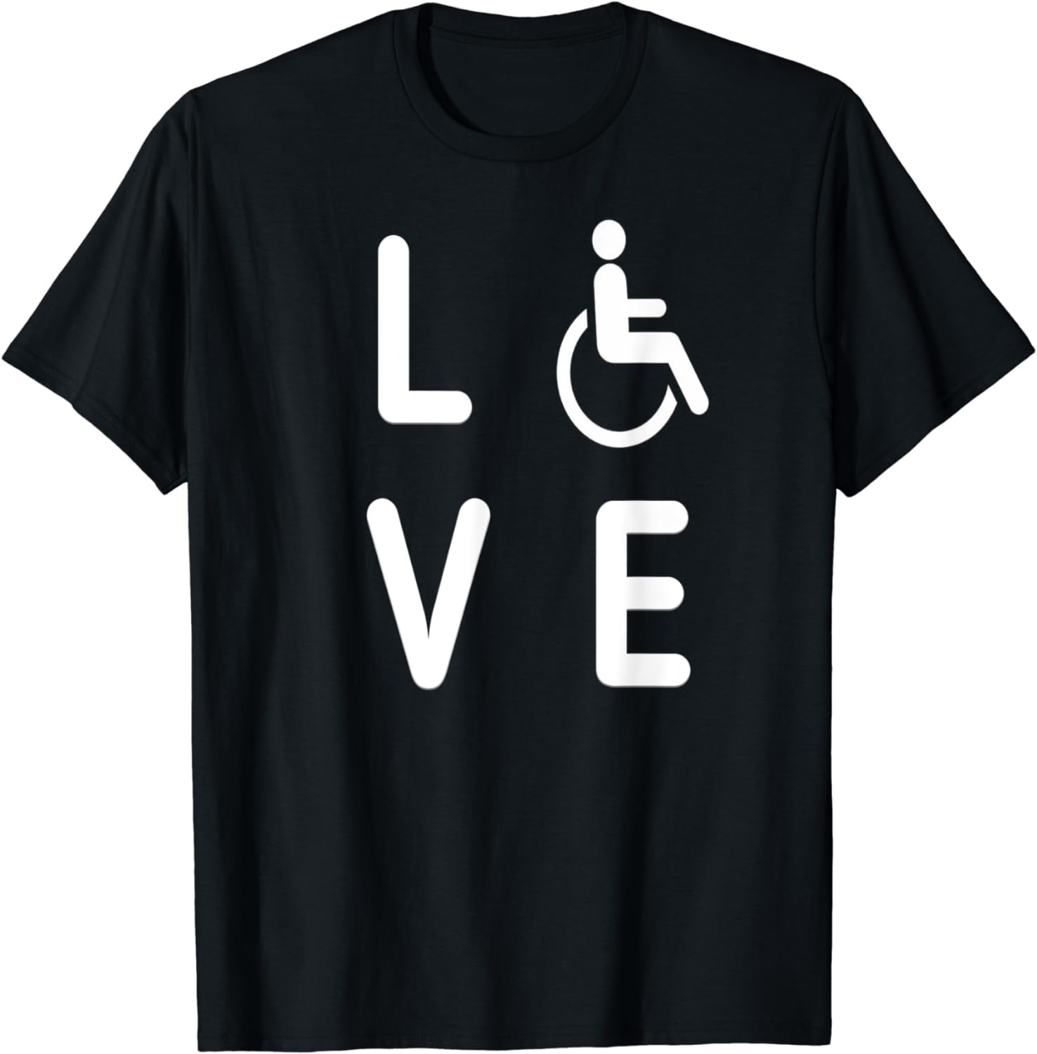 Disability love wheelchair T-Shirt - Walmart.com
