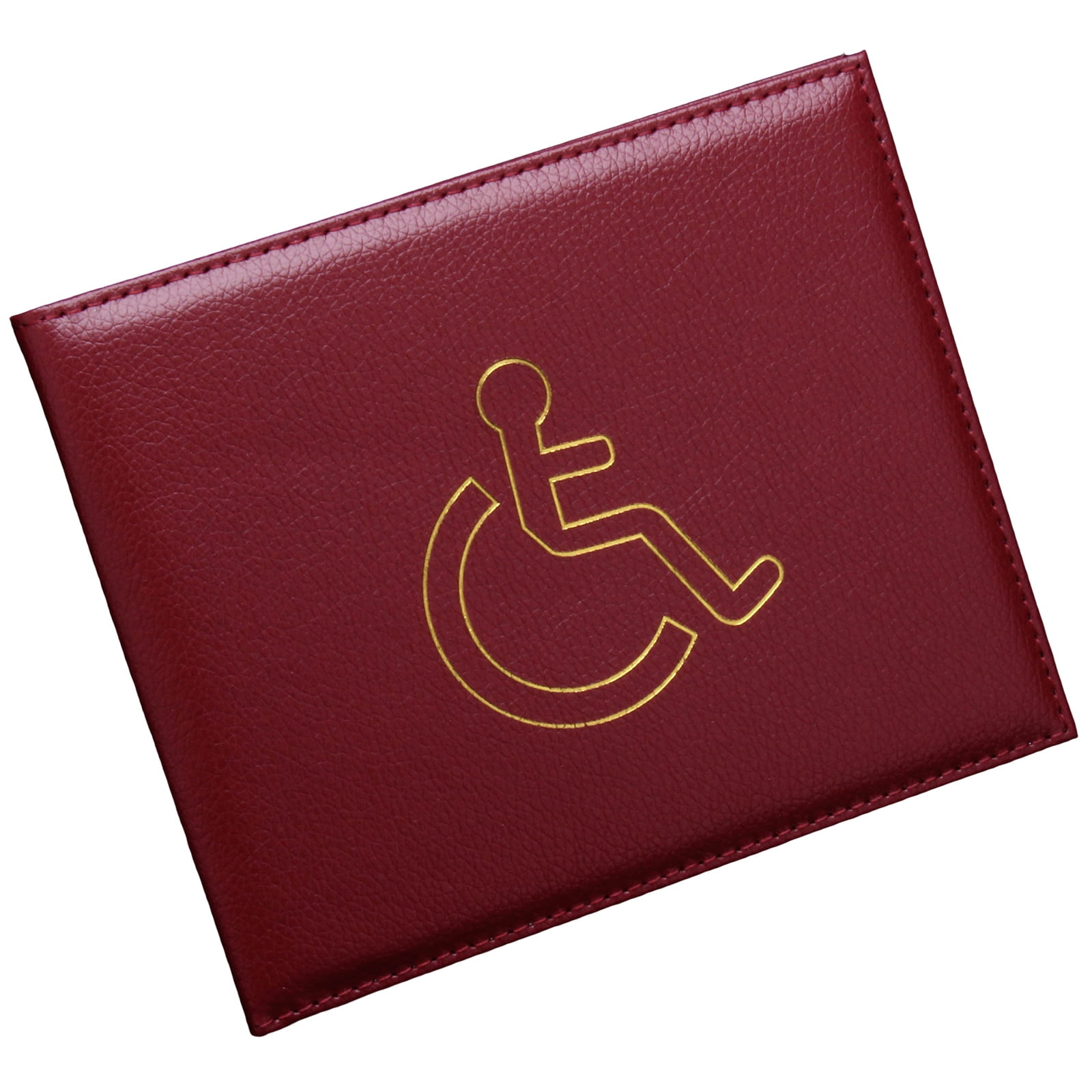 Disabled Badge Holder PU Leather Disabled Badge and Timer Holder for ...