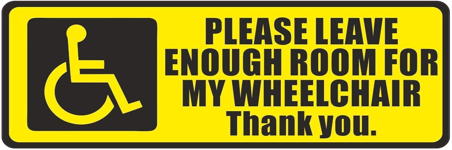 Disabled Metal Sign Disability Mobility Wheelchair Car Parking Sign 4 ...