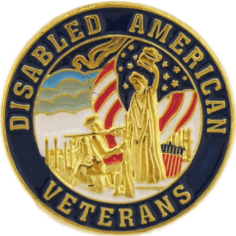 Disabled Veterans Pin 1" - Walmart.com