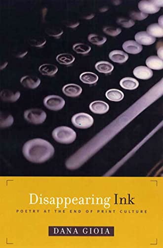 Pre-Owned Disappearing Ink: Poetry at the End of Print Culture ...