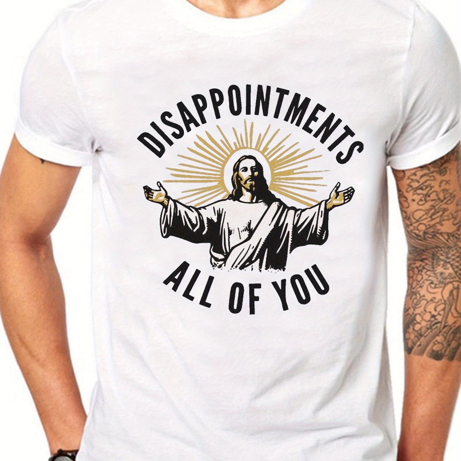 Disappointments All of You Jesus Christian Religion T-Shirt Funny Humor ...