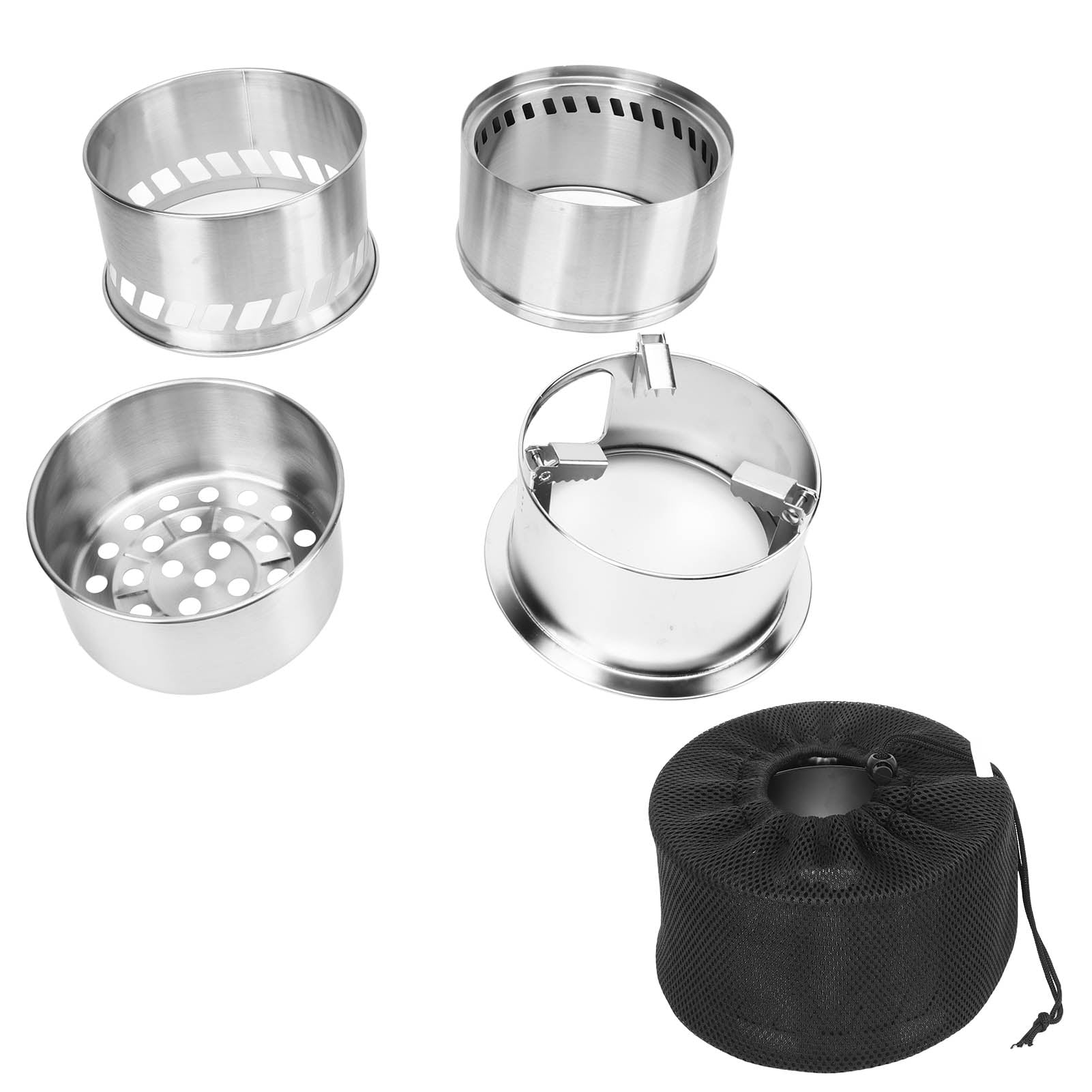 Disassemblable Stainless Steel Stove, Compact Backpacking Wood Stove ...