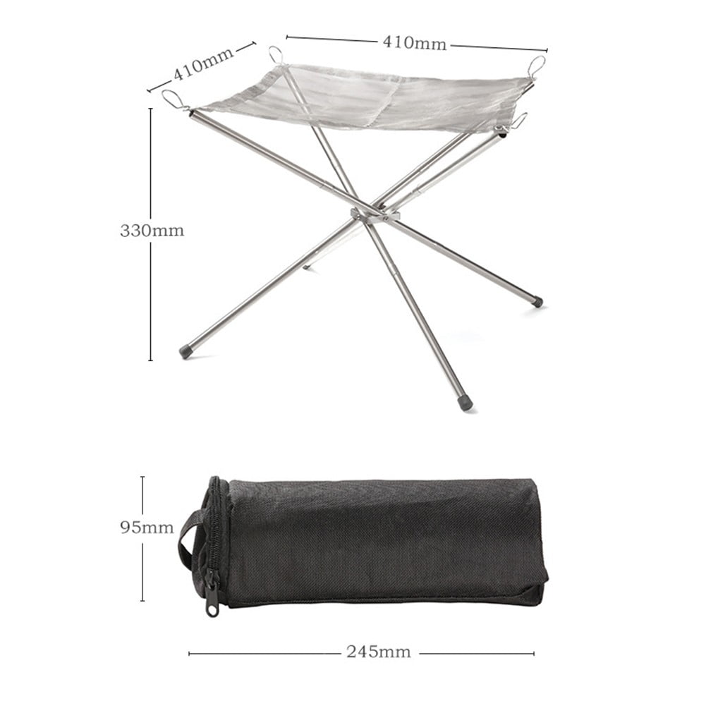 Disassemble Heating Mesh Stainless Steel Outdoor Camping Campfire Fire ...