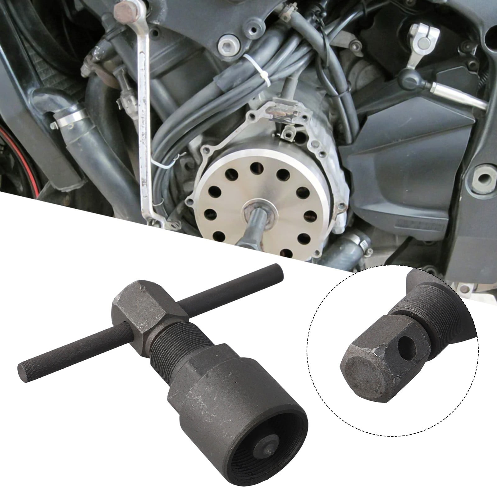 Disassembly Tool Stator Puller Flywheel Puller Carbon Steel Motorcycle ...